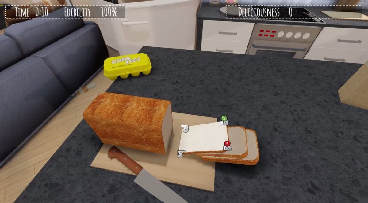 The slice of bread simulator game actually looks pretty good | The ...