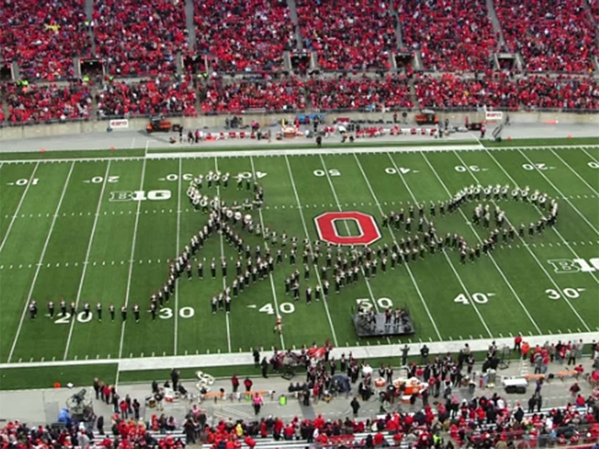 Video: Ohio State University Marching Band perform amazing 'Classic ...