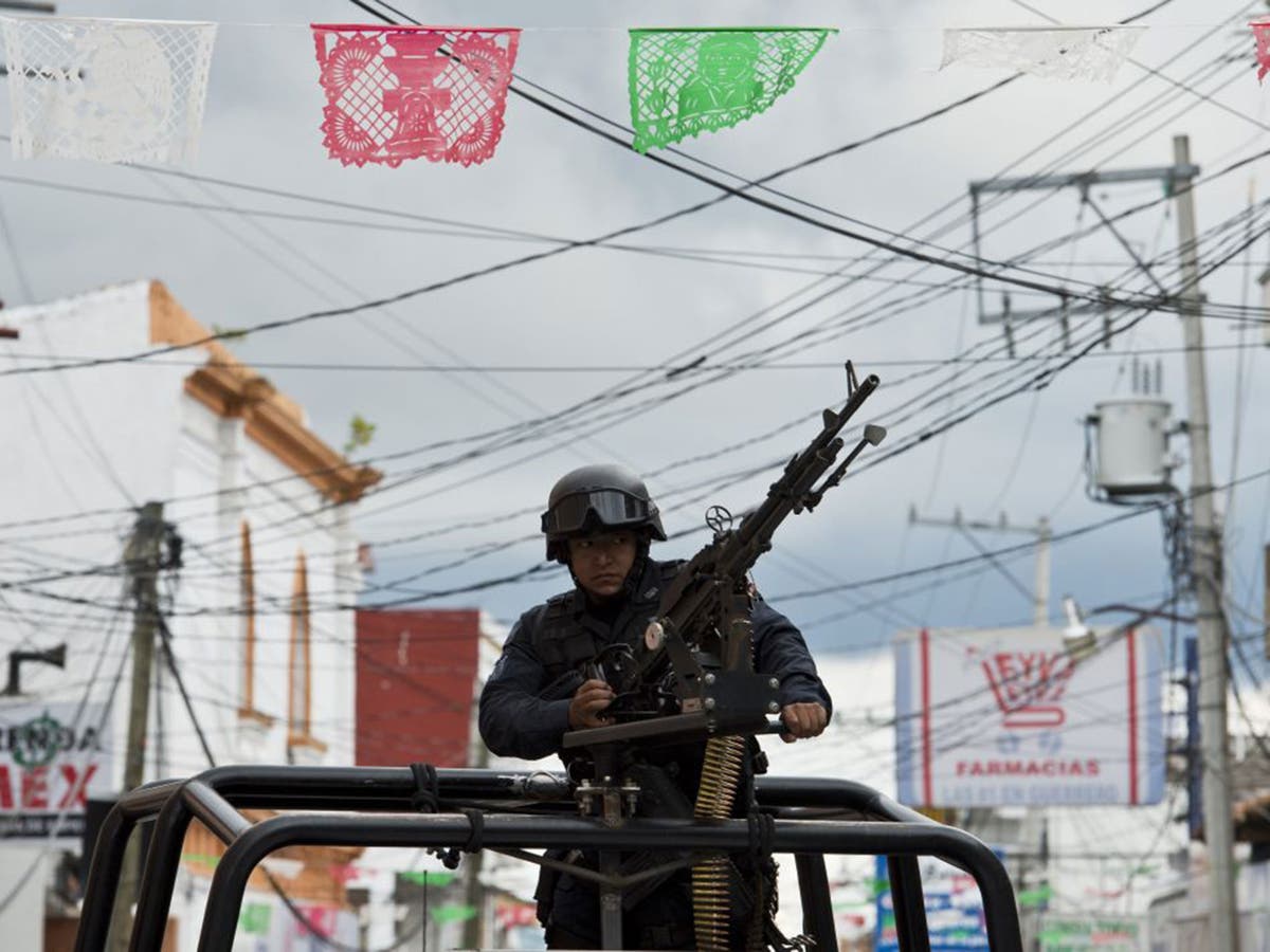 Mexican federal forces take over security in south of country to combat ...