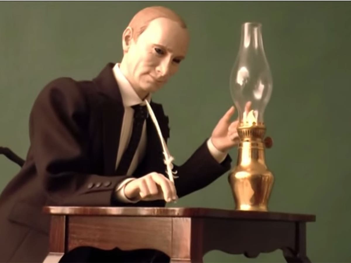 Deeply disturbing musical Vladimir Putin doll showing him annexing ...