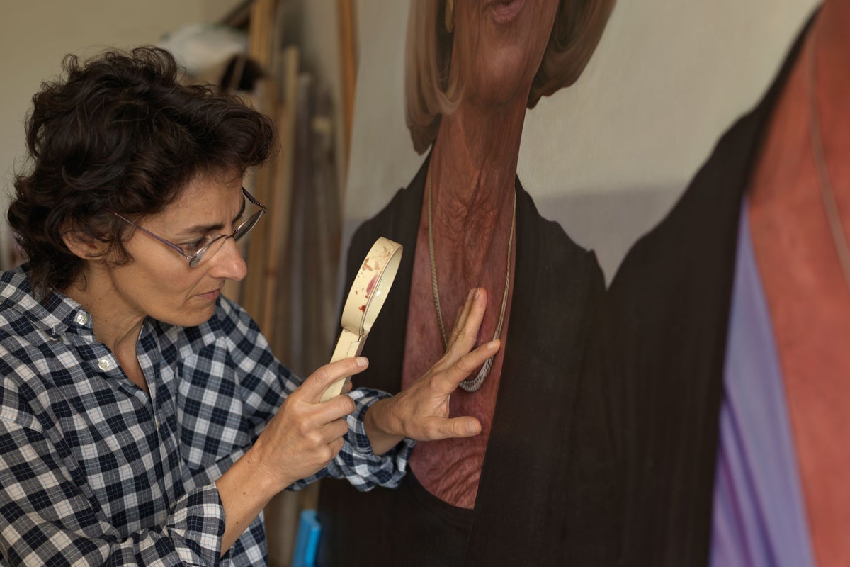 Alessandra Ariatti, painter: 'People no longer have the time to sit for ...