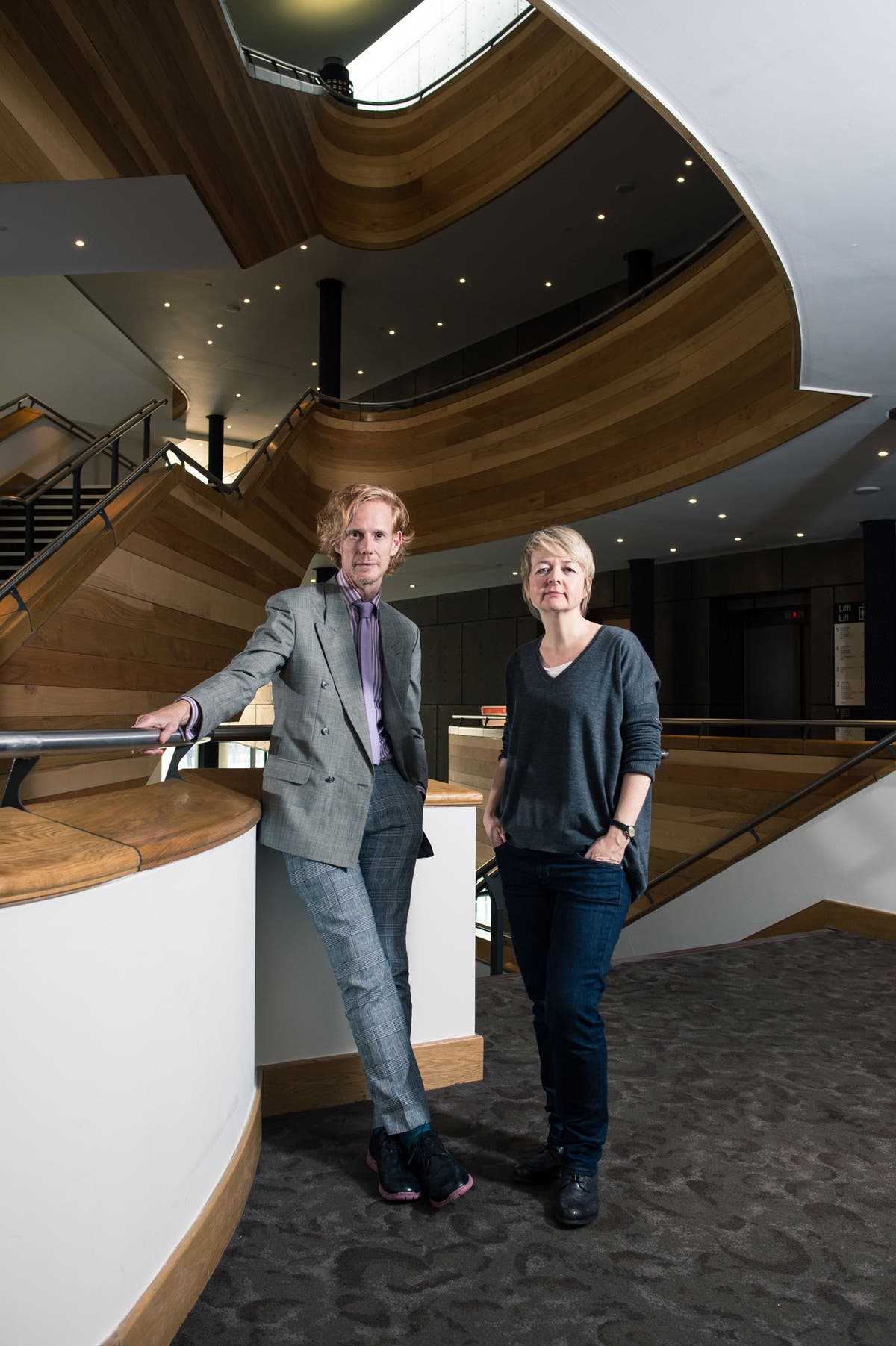 Christopher Green & Sarah Waters: "He does stage hypnotism, through ...