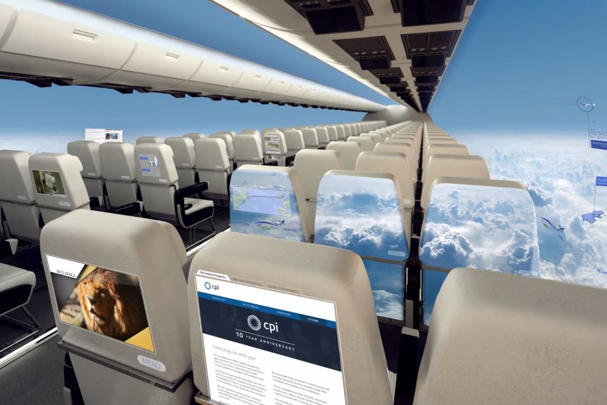 Windowless planes could be a reality in less than 10 years | The ...