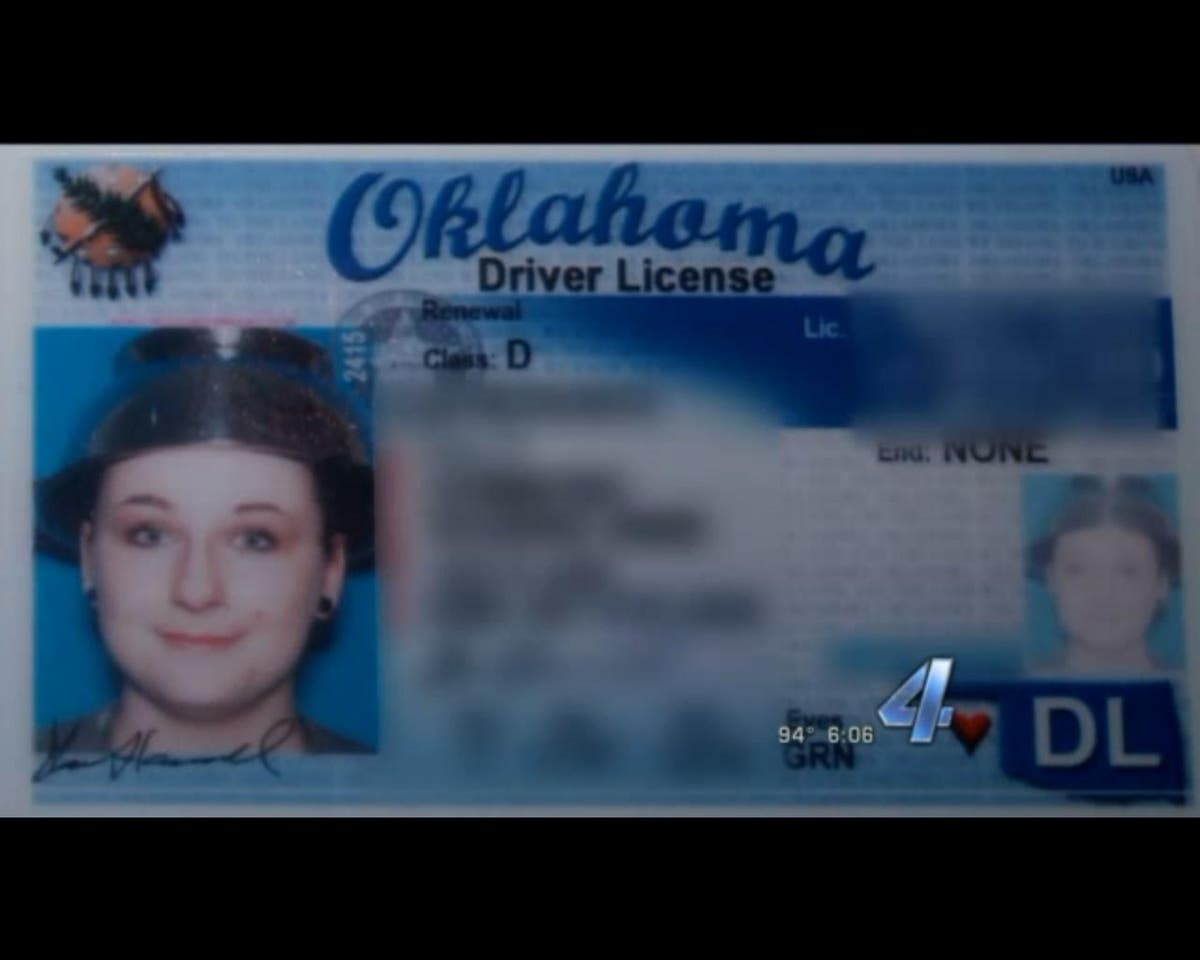 Pastafarian woman wears colander on her head in driving license photo ...