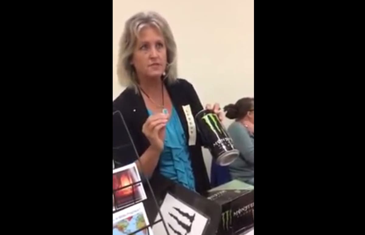 Monster is 'Satan's energy drink', Christian woman strains to argue ...