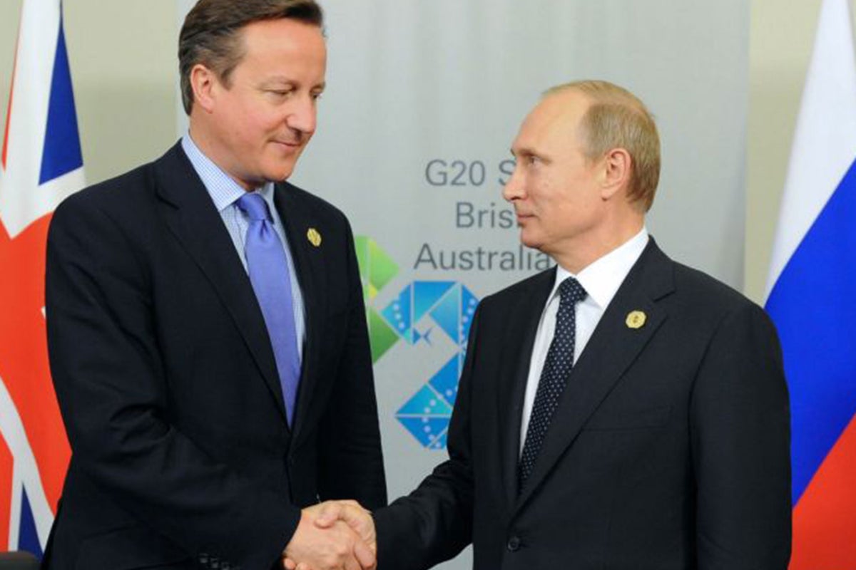 G20 summit: David Cameron warns Vladimir Putin that Russia's ...