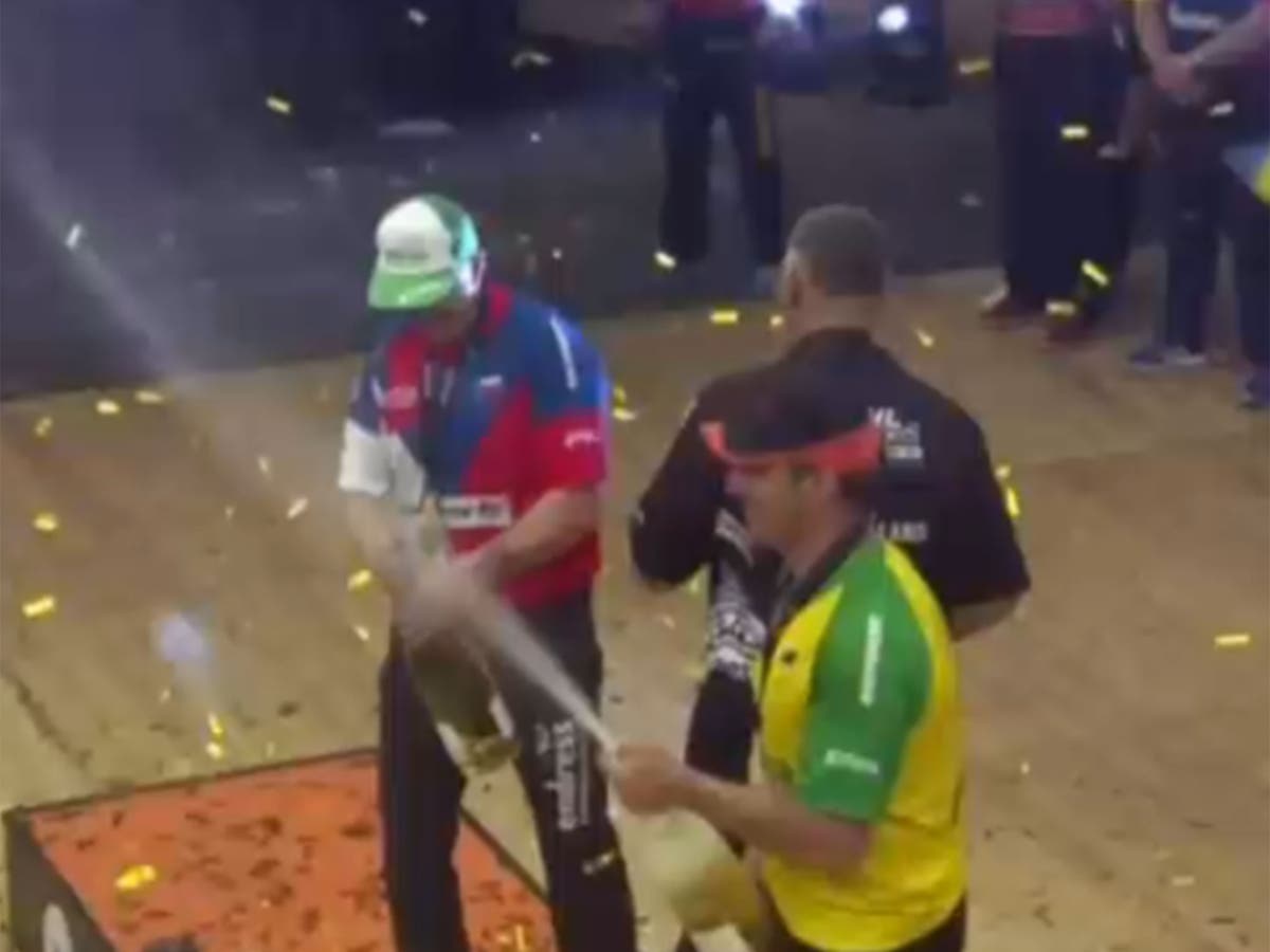 Video: World’s best lumberjack crowned | The Independent | The Independent