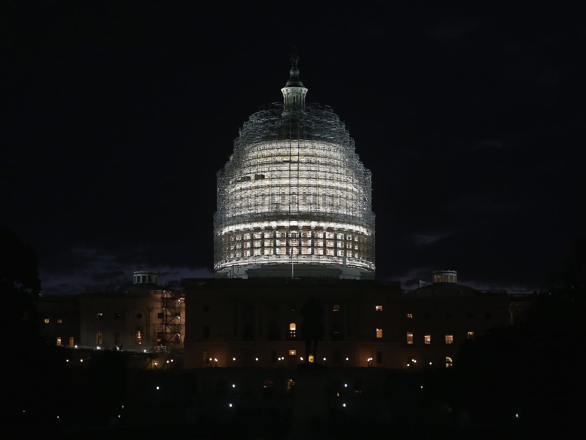 Watch a timelapse of the US Capitol dome restoration | The Independent ...