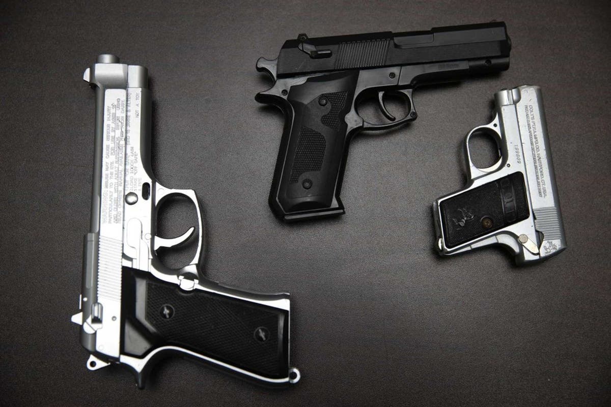 US legislator calls for fake guns to be 'brightly coloured' after 12 ...