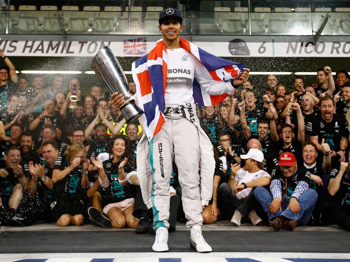 Lewis Hamilton wins 2014 F1 championship: Lewis knows how to party ...