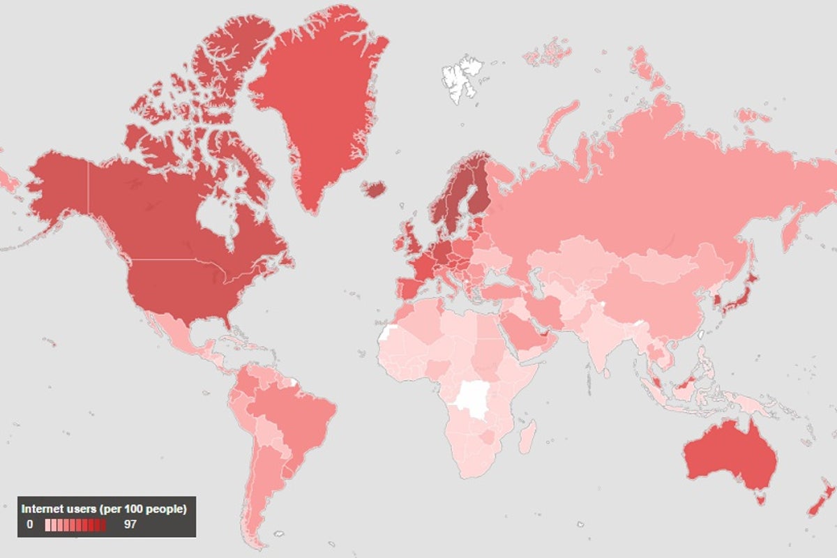 60% of the world is still without internet | The Independent | The ...