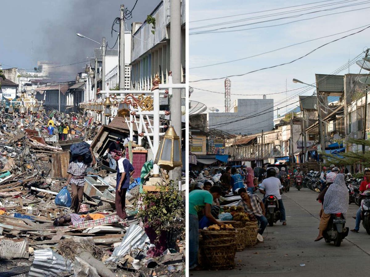 Ten years on from the tsunami – where did all the toxic debris end up ...