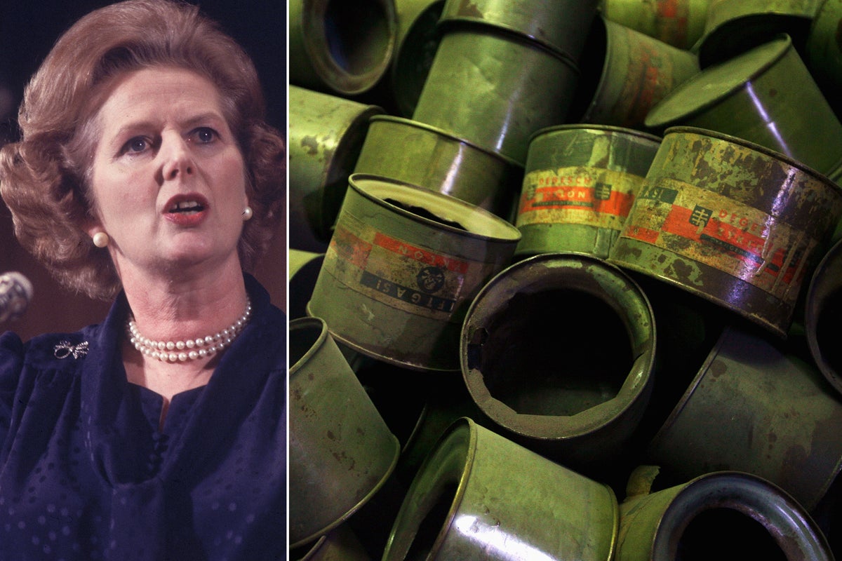 Margaret Thatcher secret papers: How former PM nearly rearmed Britain ...