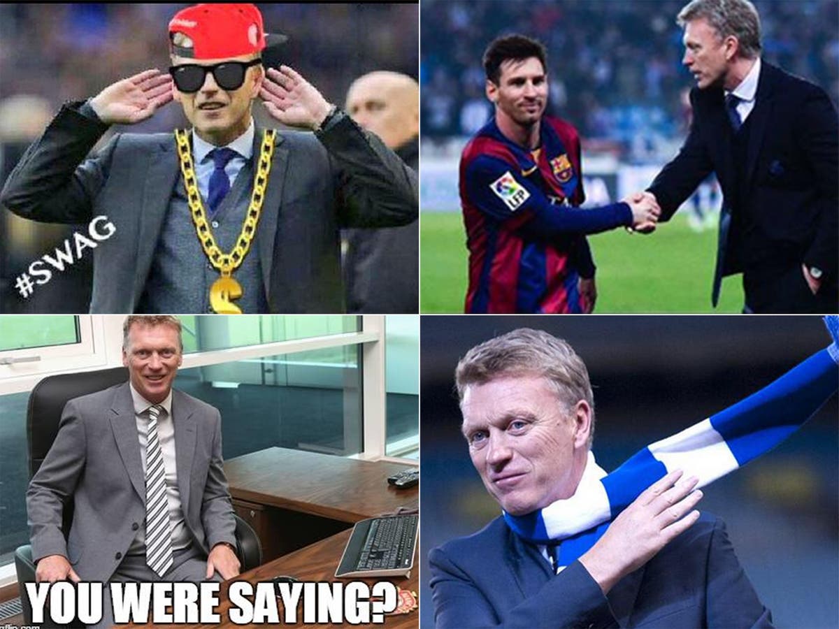 David Moyes triumphs over Barcelona - the internet reacts | The ...