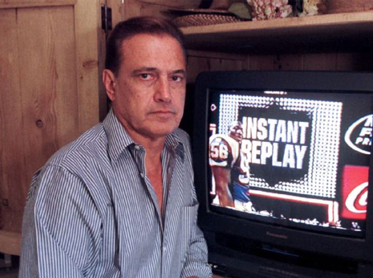 Tony Verna, the inventor of instant replay, has died (Brief pause) Tony ...