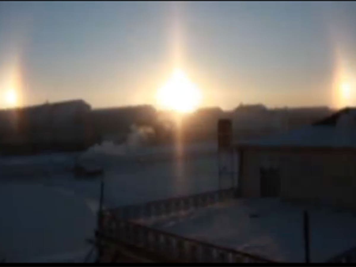 Video appears to show three suns in the skies above Mongolia | The ...