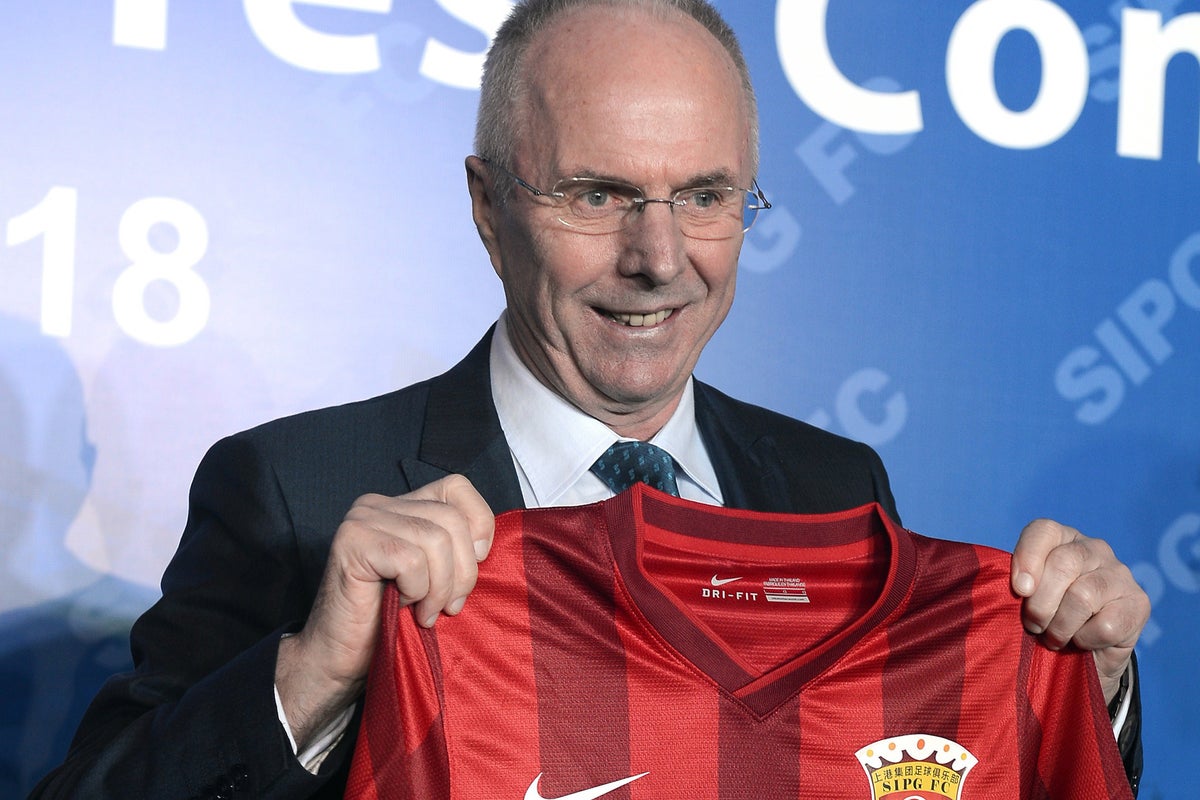 Sam Allardyce: Sven Goran Eriksson backs prospective new England ...