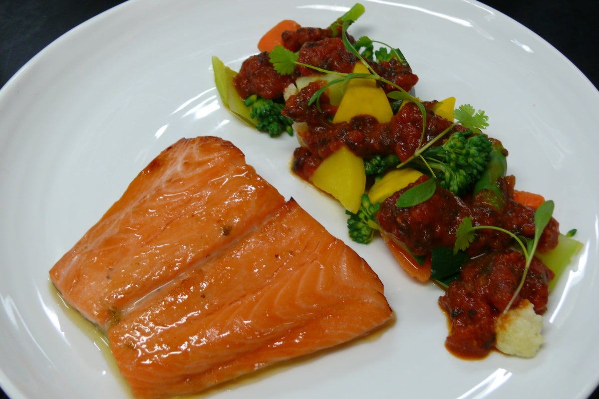 The Balcon restaurant review: is the 500 calorie three-course 'De-Light ...