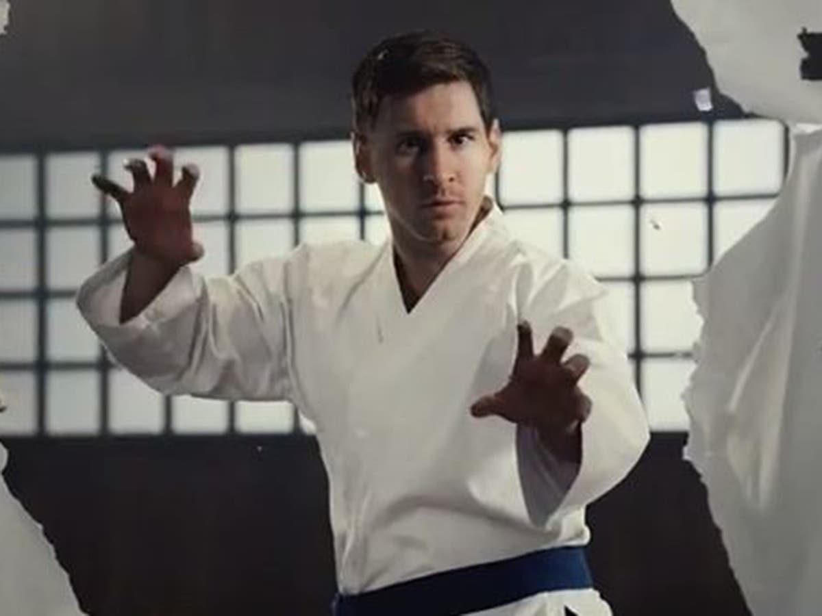 Lionel Messi, Luis Suarez and Neymar star as a ninja, cowboy and surfer ...