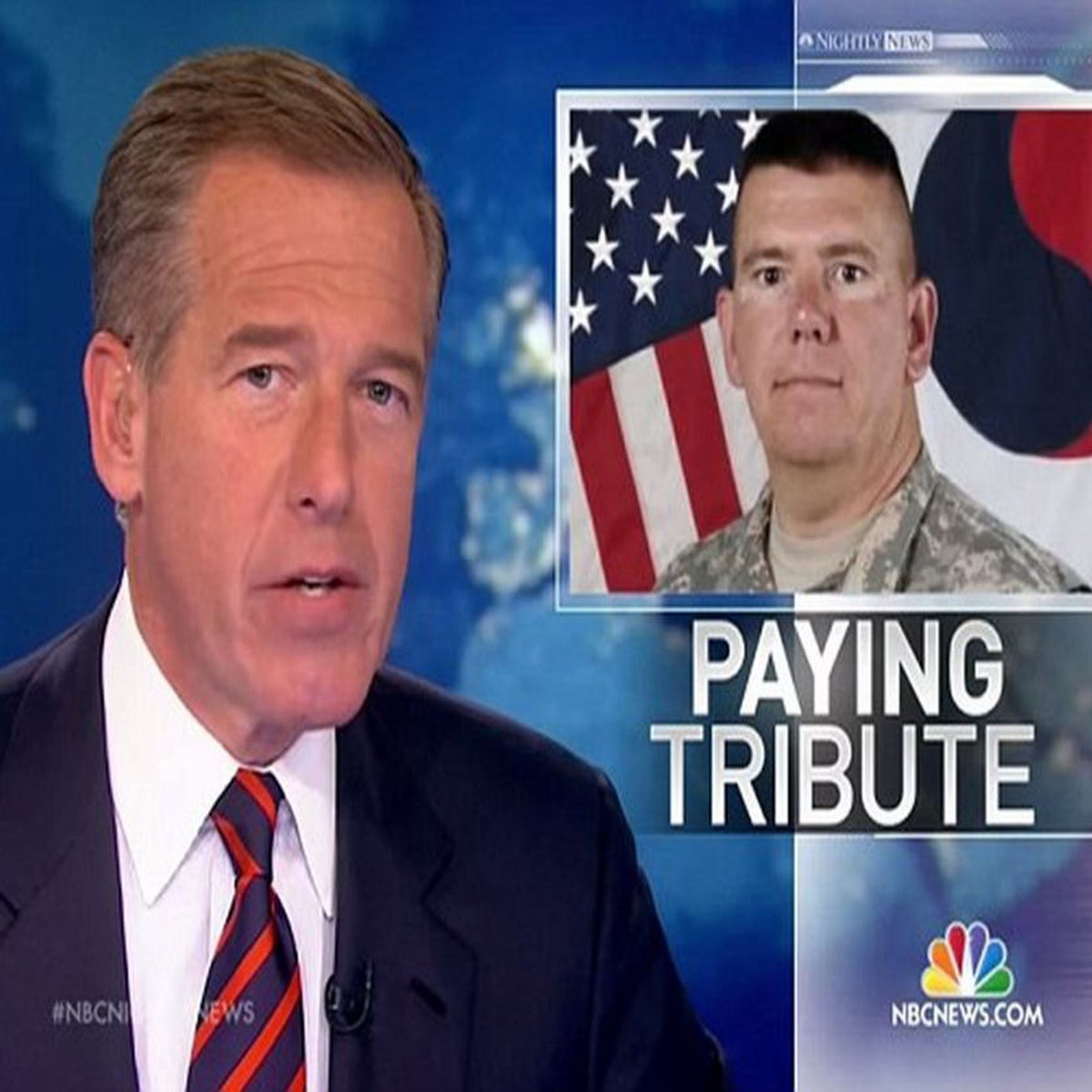 The Hammock Was My Idea Brian Williams Nbc News Meme Generator
