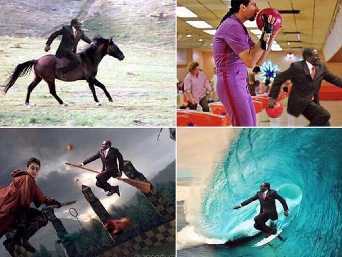 Robert Mugabe falls onto the set of Beyonce's 'Single Ladies', Harry ...