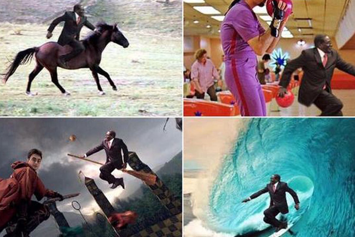 Robert Mugabe falls onto the set of Beyonce's 'Single Ladies', Harry ...