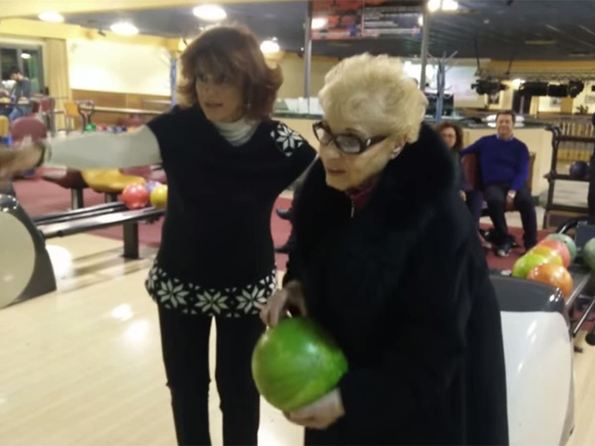Video: Watch 84-year-old bowling grandma score a strike on very first ...