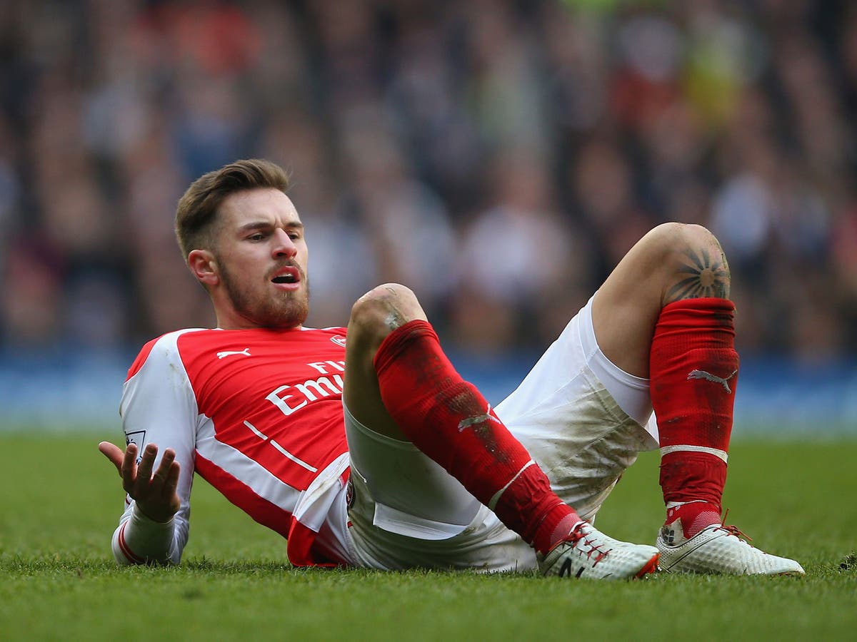 Aaron Ramsey injury: Arsenal midfielder ready for more bad injury news ...