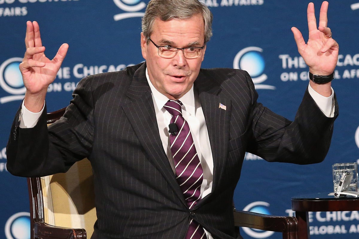 Jeb Bush claims 'I'm my own man', but he has a very familiar foreign ...