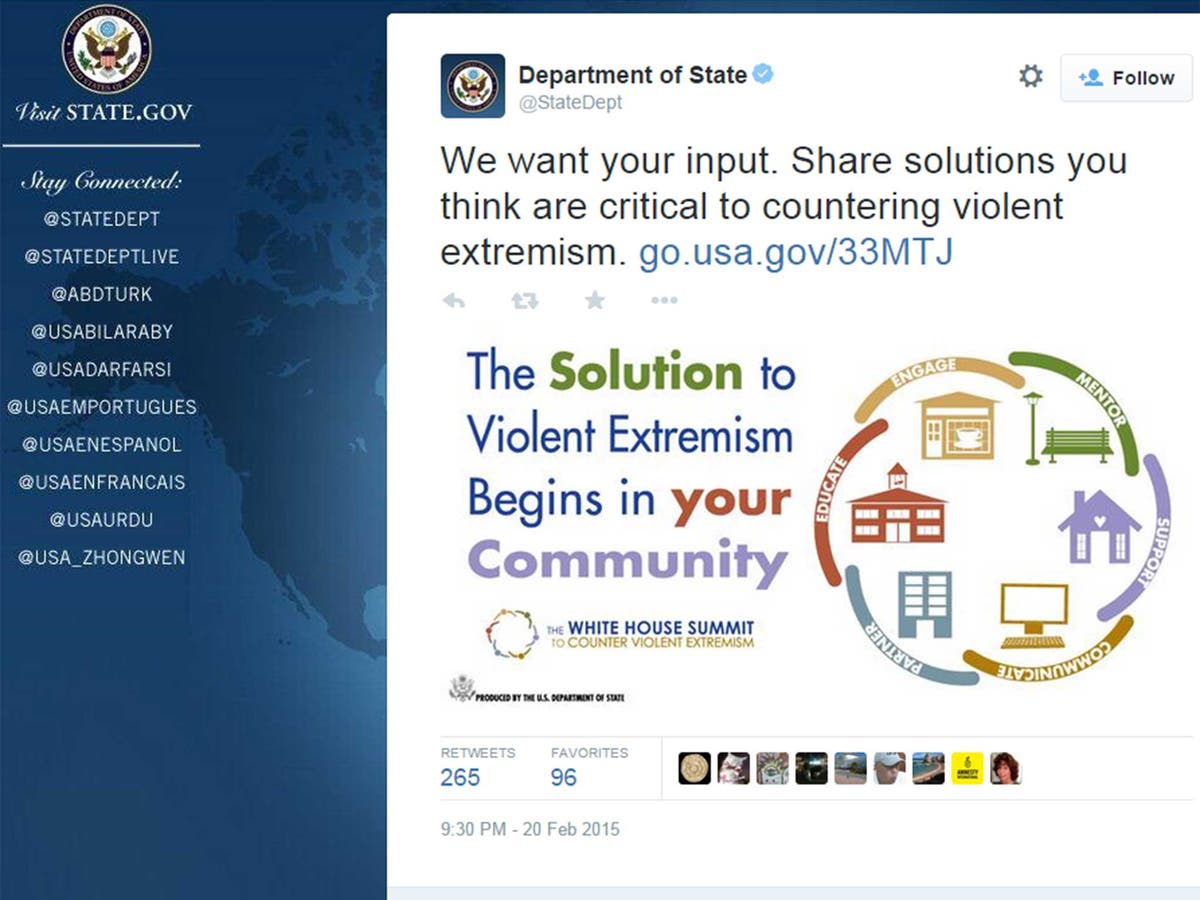 US State Department appeals to social media for help in countering ...