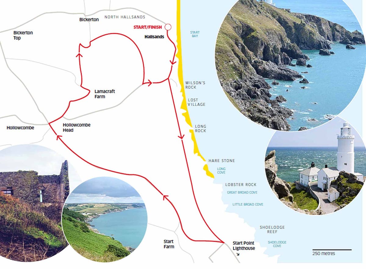 South Devon walk: Stroll alongside a lost shoreline | The Independent ...