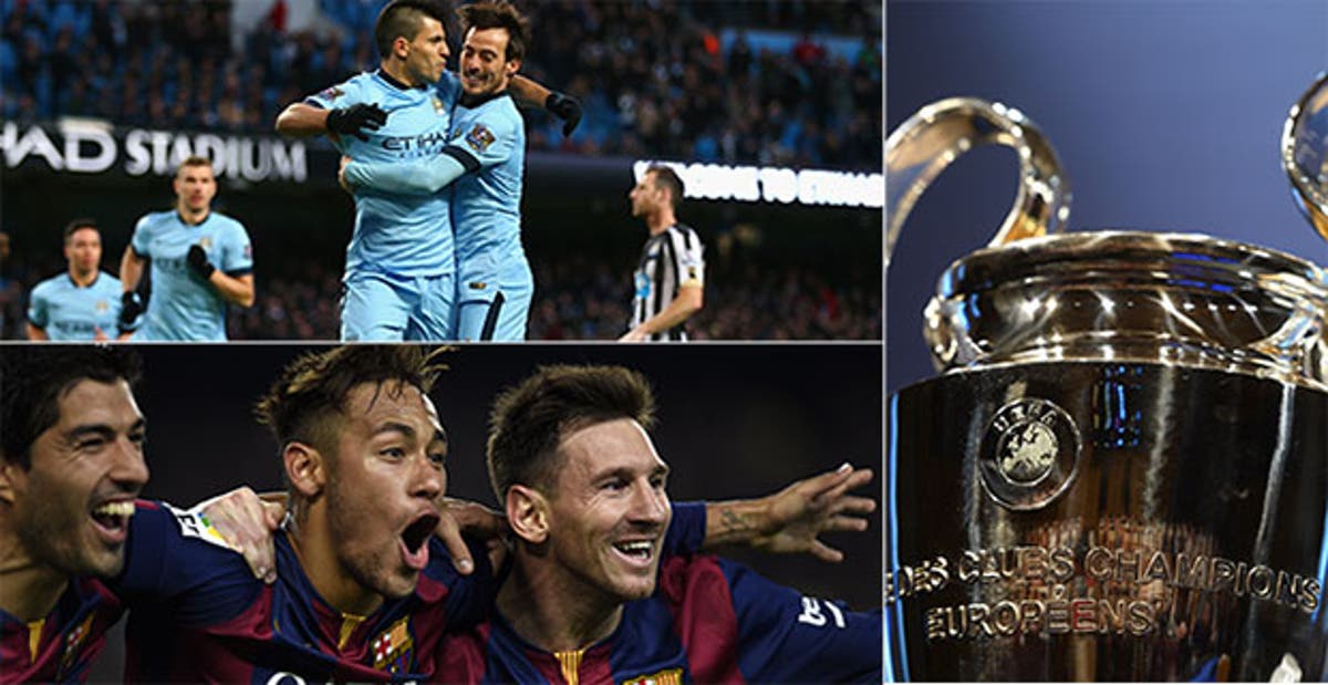 Manchester City vs Barcelona - LIVE: Follow all the action and goals ...