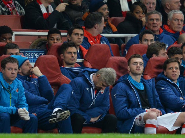 All pieces in place but again Arsenal crumble | The Independent | The ...