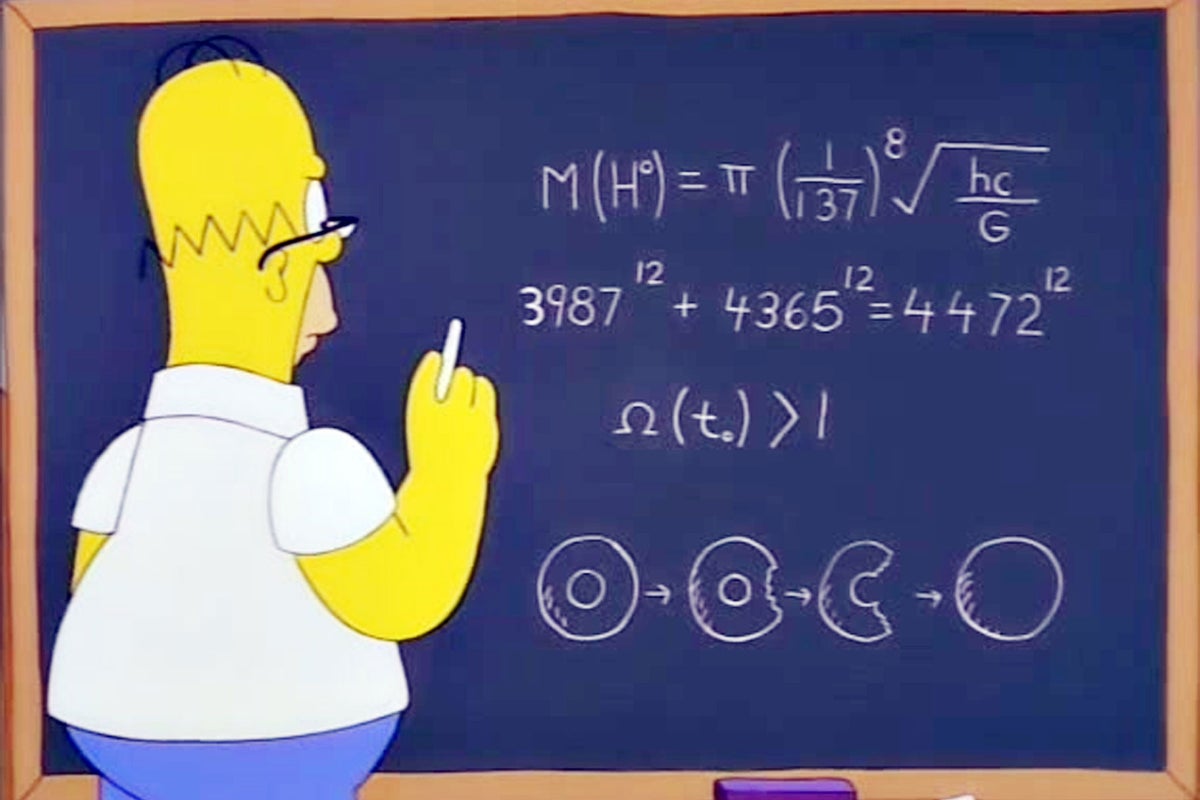 How Homer Simpson discovered the Higgs boson over a decade before ...