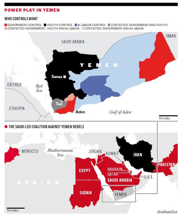 Yemen crisis: Warships pave the way for a ground invasion | The ...