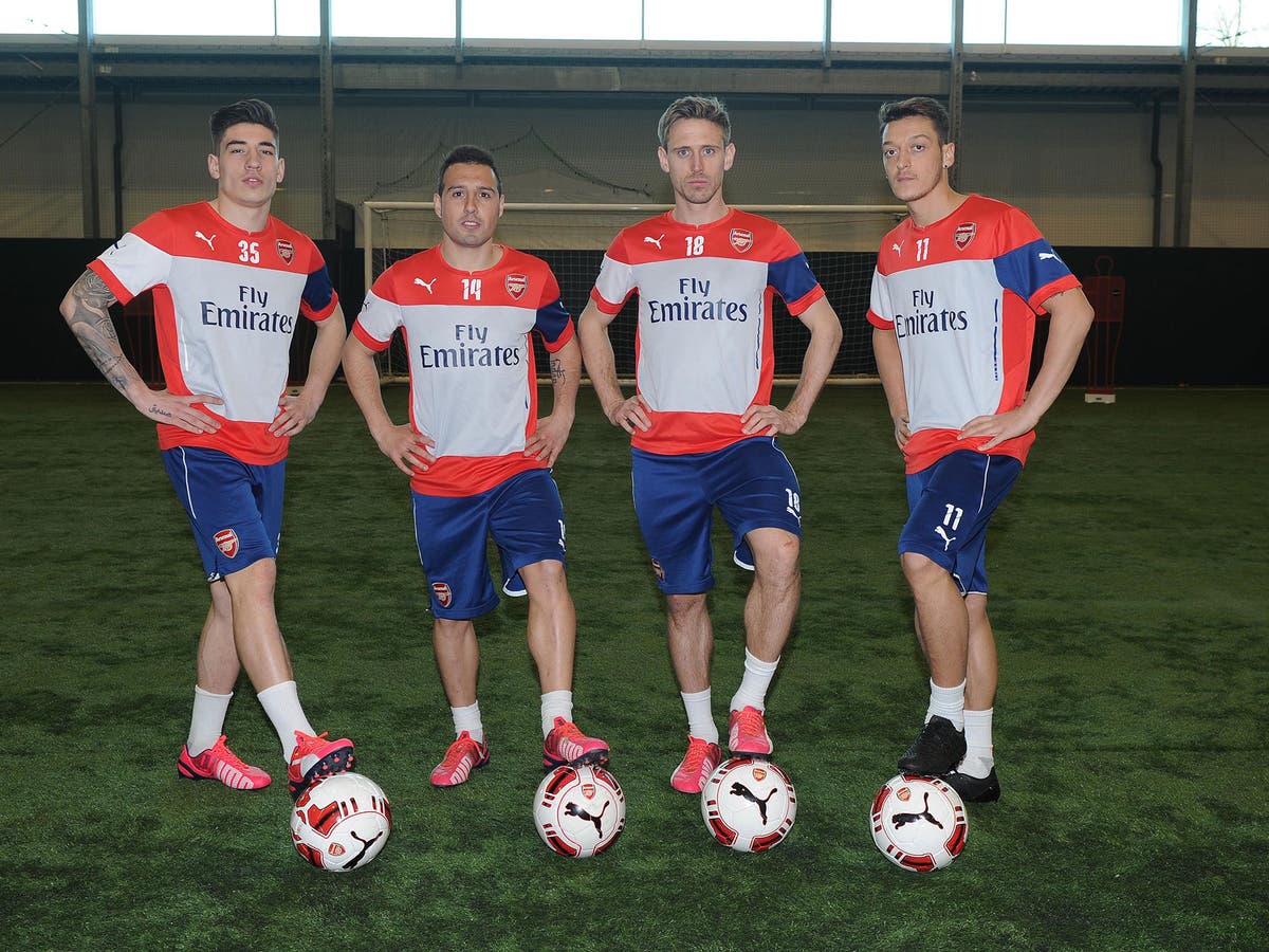 Arsenal and Puma unveil world's first left-footed football | The ...