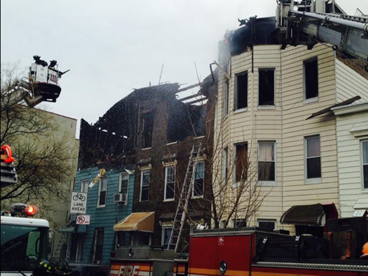 Brooklyn fire: Two children trapped in building consumed by three-alarm ...