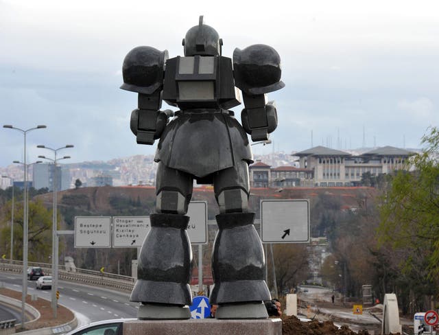 Turkish mayor sued over giant 'Transformer' robot statue | The ...