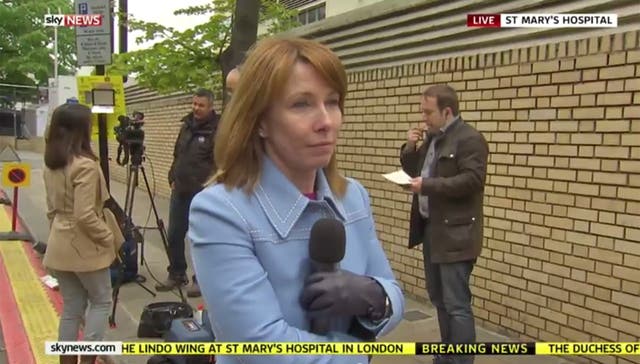 Royal baby born but Twitter is more interested in insulting Kay Burley ...