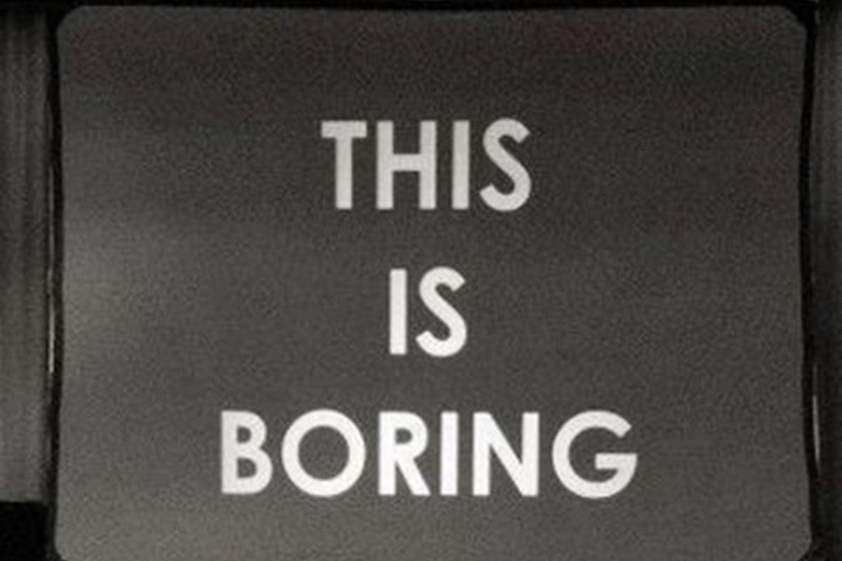 Welcome to the fifth annual Boring Conference | The Independent | The ...