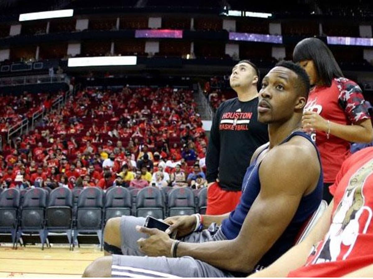 Texas floods: Houston Rockets fans trapped at arena for hours after ...