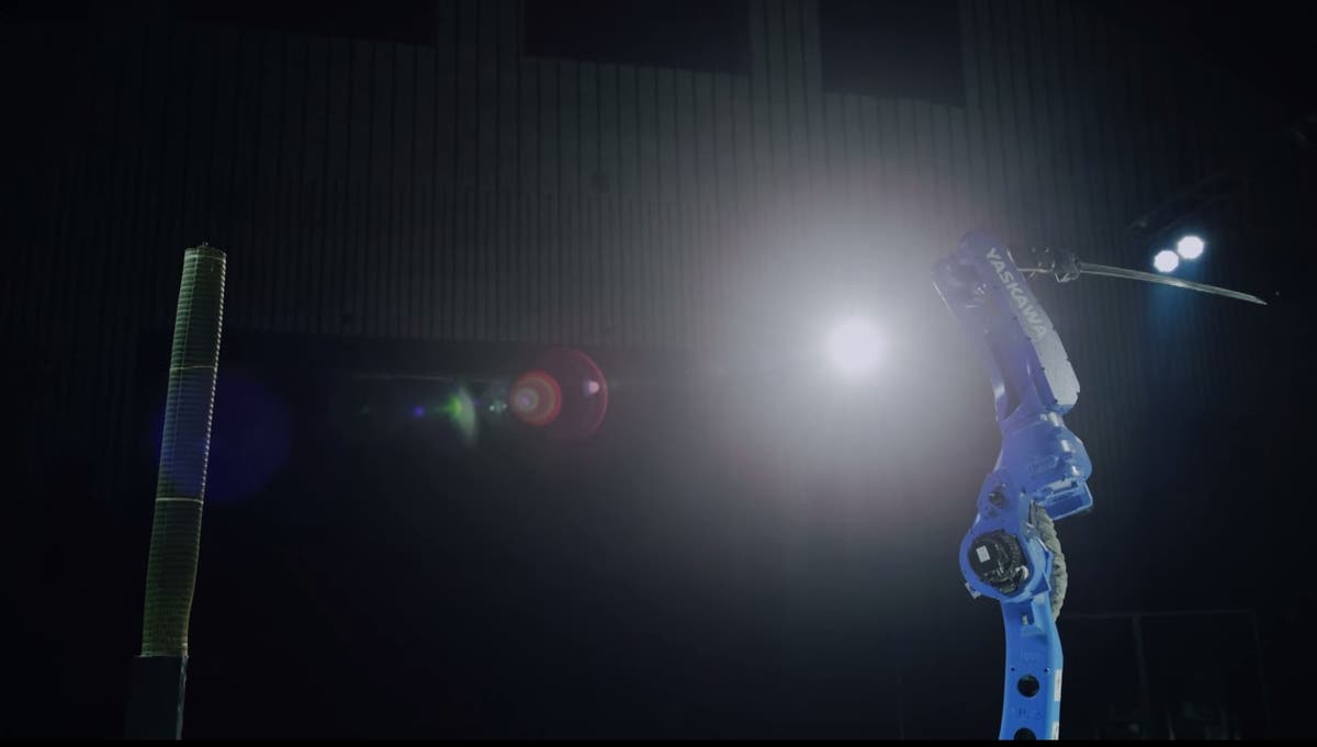 Robot fitted with katana to create world's most efficient samurai | The ...