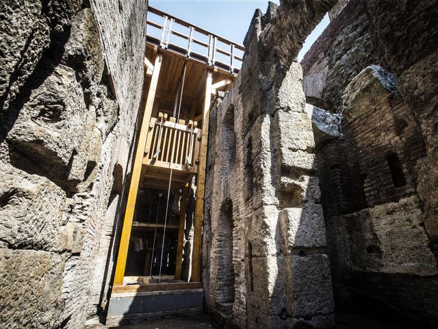 Rebuilding a Roman death trap: Ancient machine that carried animals ...