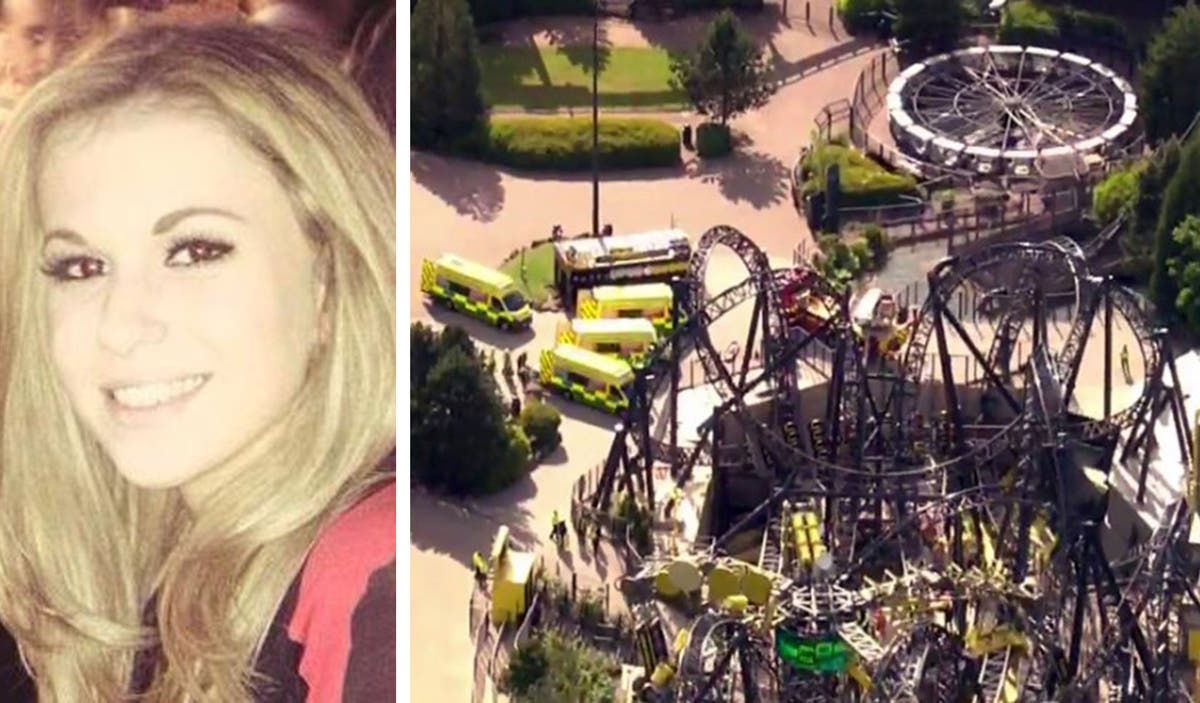 Alton Towers crash: Potential amputee Vicky Balch says she 'wanted to ...