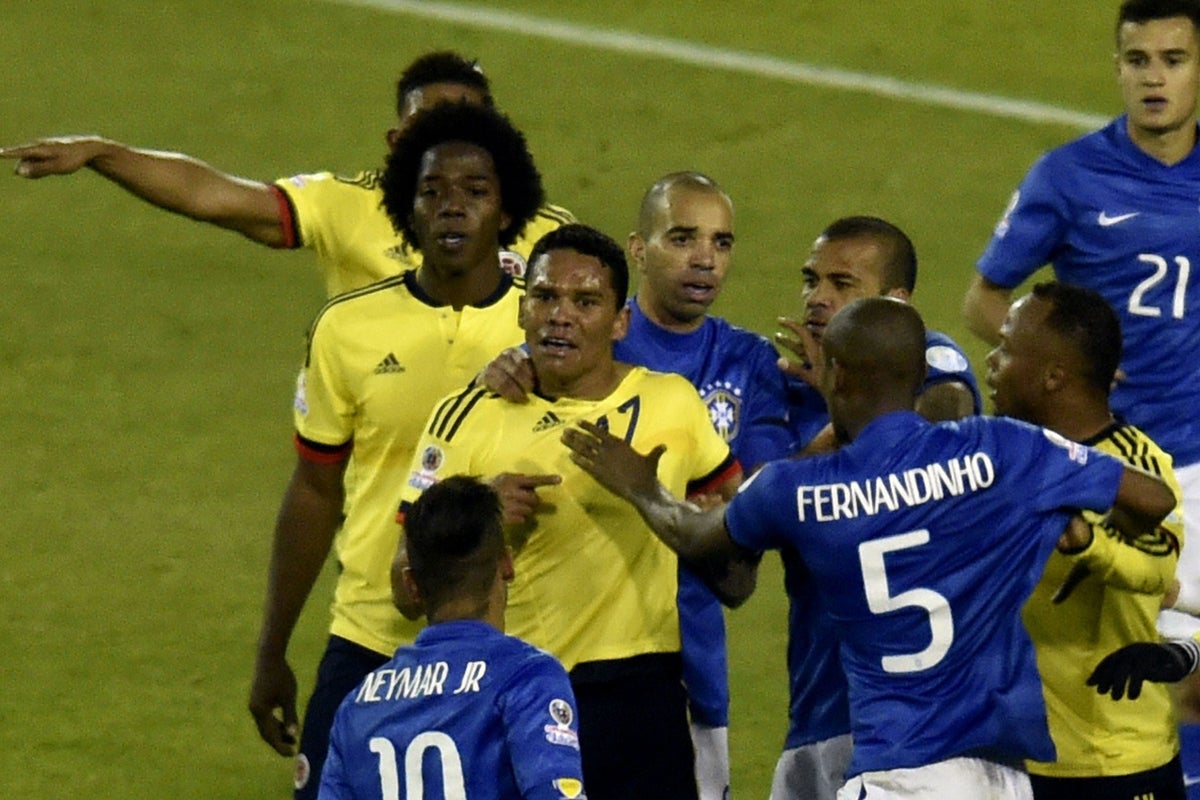 Neymar red card video: Brazil forward to find out length of ban today ...
