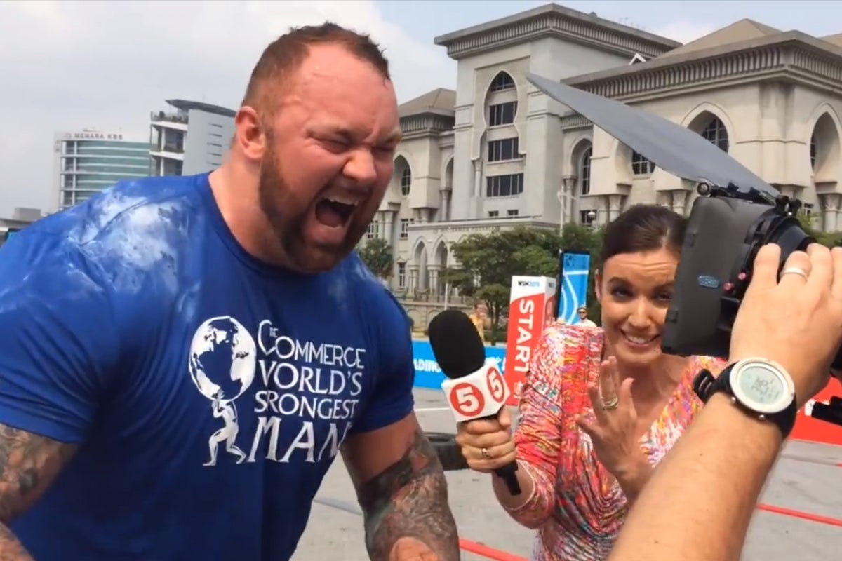 Here's the diet The Mountain actor from Game of Thrones is on for World ...