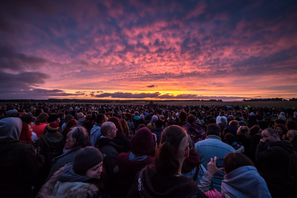 Photos: Summer Solstice celebrations | The Independent | The Independent