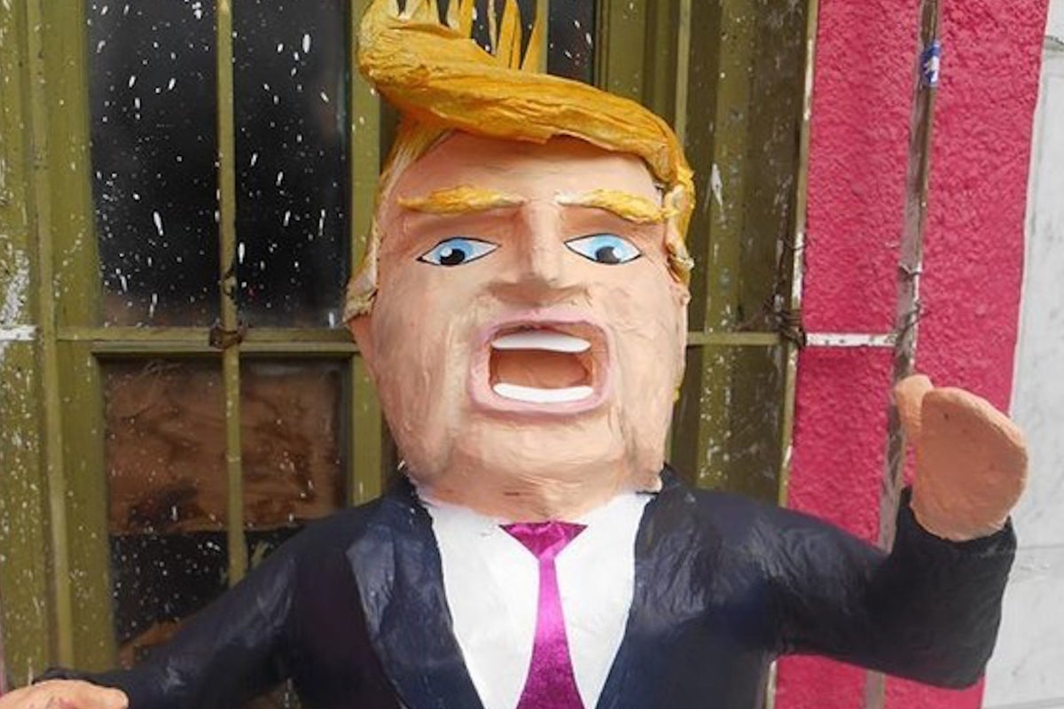 An artist created Donald Trump piñatas for Mexicans to beat up on | The ...