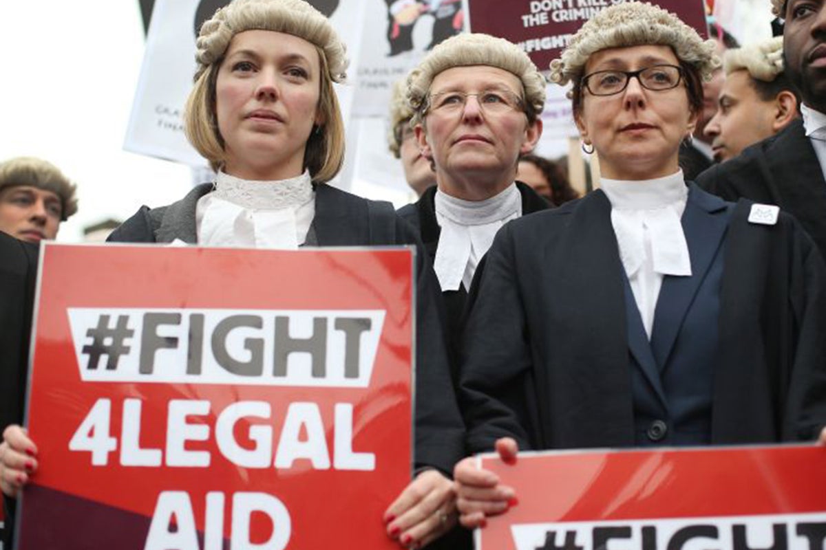 Lawyers call for strike over 'relentless legal aid cuts' | The ...