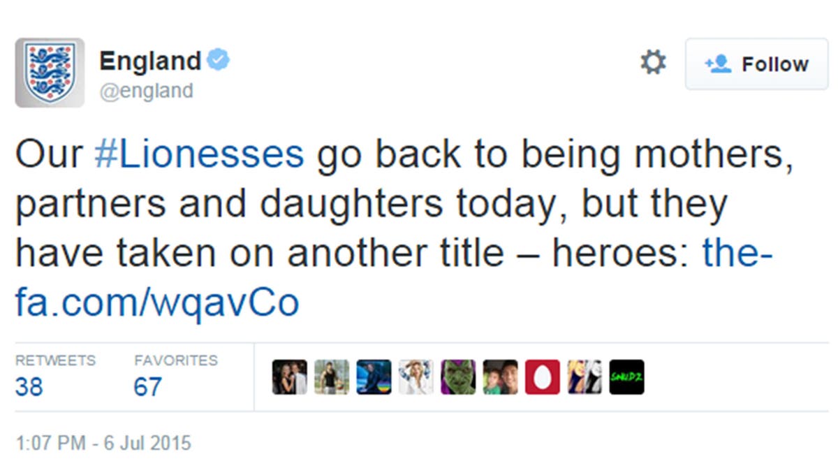 England Twitter account celebrates historic World Cup campaign, tweets ...